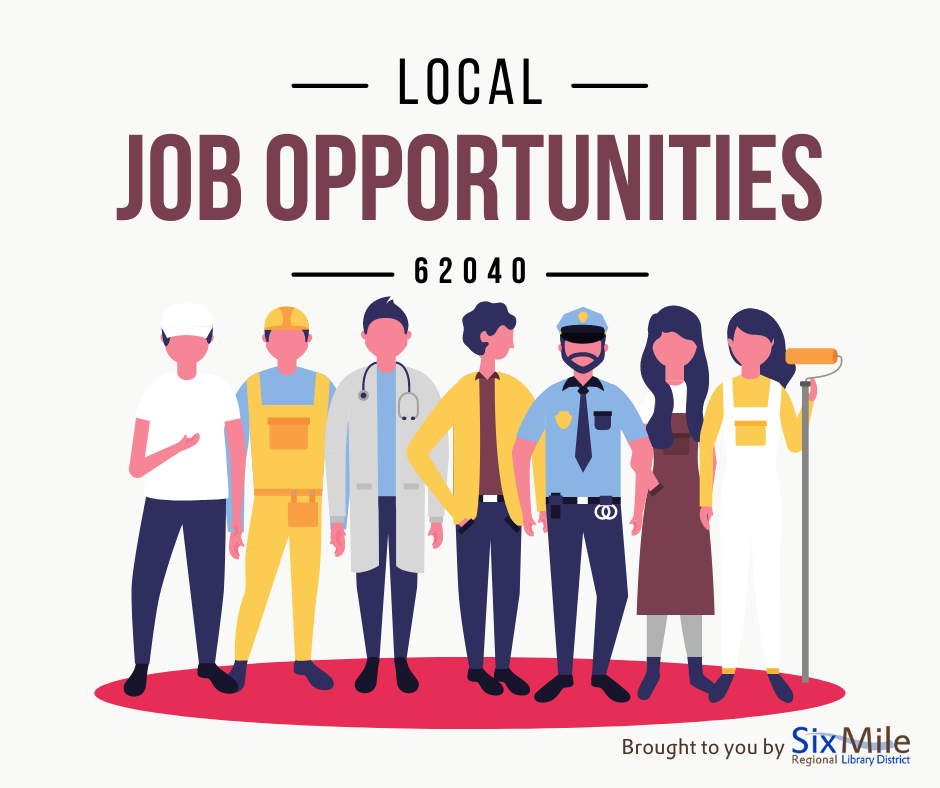 Local Job Opportunities « Six Mile Regional Library District