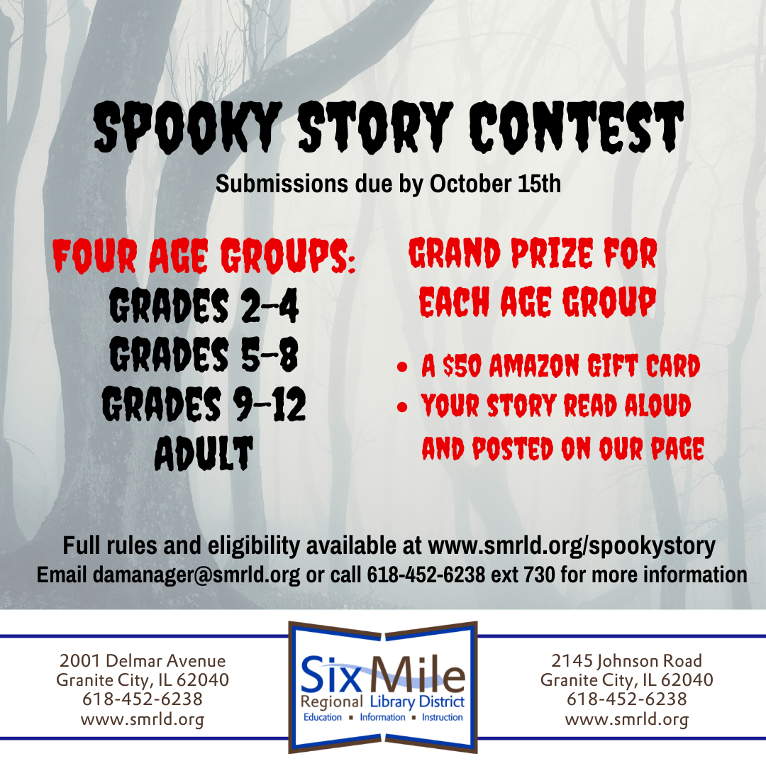 Spooky Story Contest « Six Mile Regional Library District