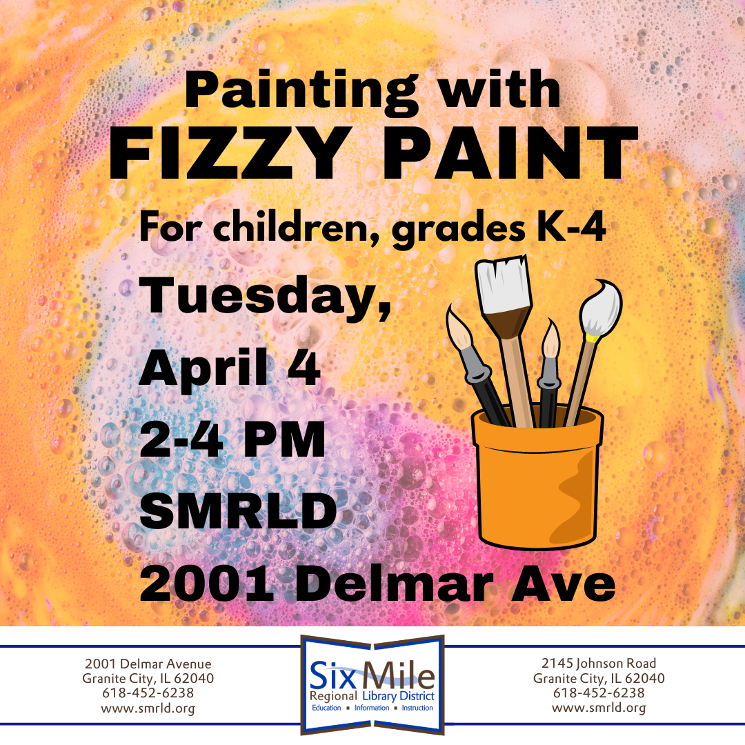 Painting with Fizzy Paint Six Mile Regional Library District