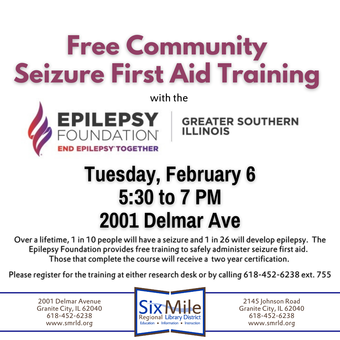 Free Community Seizure First Aid Training with the Epilepsy Foundation ...
