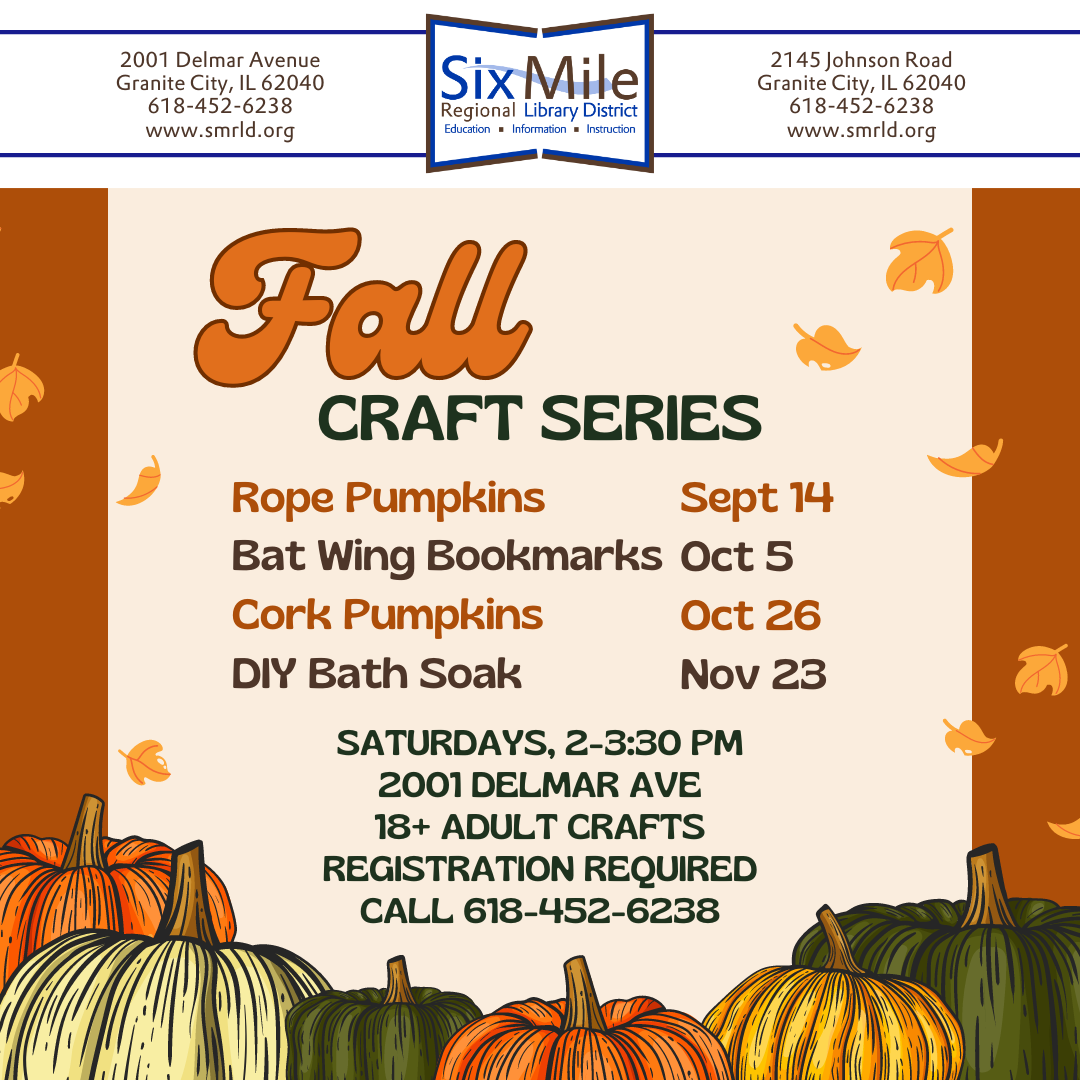 Adults « Six Mile Regional Library District